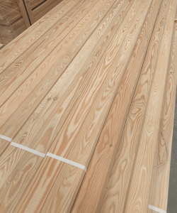 Siberian Larch Cladding Rainscreen Profile - House Land Holz