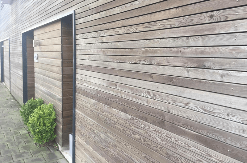 Essential maintenance for the wooden cladding