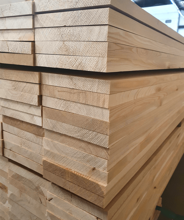 Siberian Larch Planed Battens – 20mm thick - House Land Holz