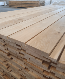 Siberian Larch Cladding Shadow Gap Profile