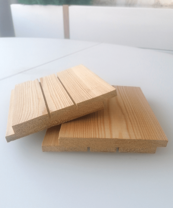 Siberian Larch Cladding Shadow Gap Profile