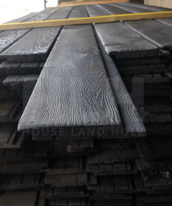 Spruce Charred Cladding