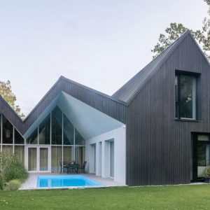 Siberian larch charred cladding - Shou Sugi Ban