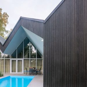 Siberian larch charred cladding - Shou Sugi Ban