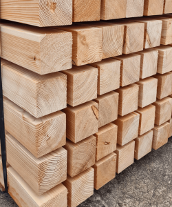 Siberian Larch Planed Posts – 90mm
